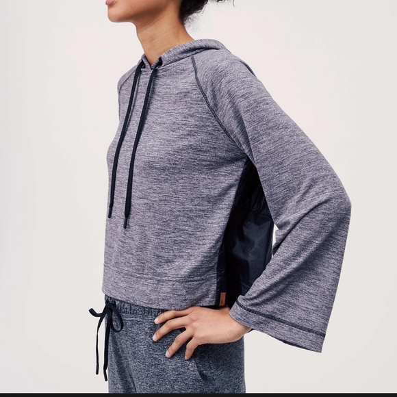 Lou & Grey | Tops | Lou Grey Grey Form Anytime Mix Up Hooie | Poshmark